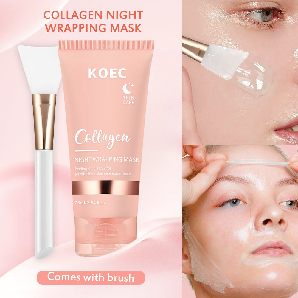 Best Collagen Night Wrapping Mask 2025 | KOEC Skincare Review – KOEC Beauty