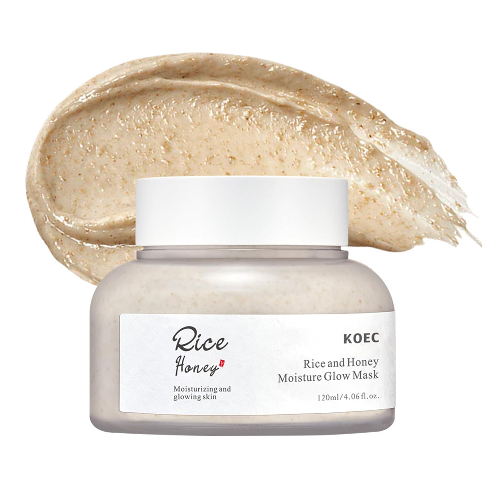 Rice and Honey Moisture Glow Mask – KOEC Beauty