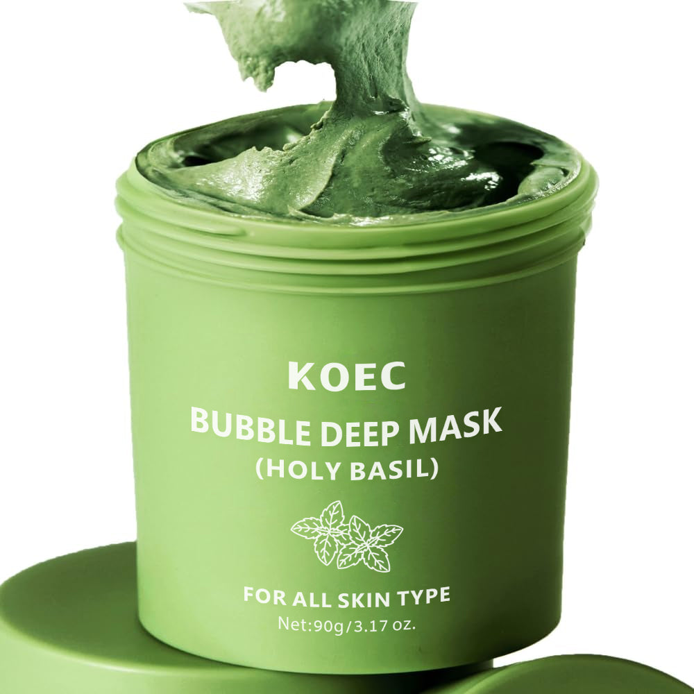 Holy Basil Bubble Deep Mask – KOEC Beauty