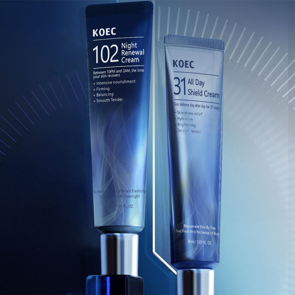 31 All Day Shield Cream & 102 Night Renewal Cream（30ml*2） – KOEC Beauty