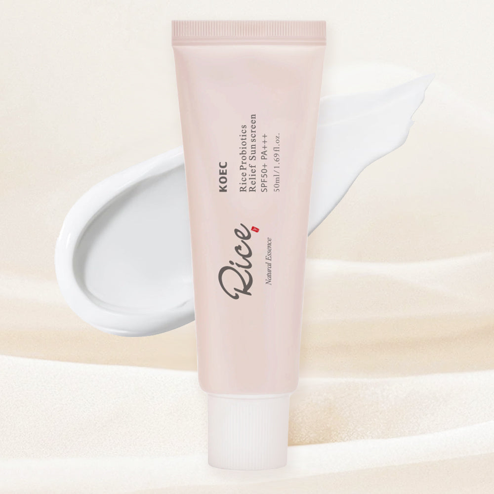 Rice Sunscreen SPF50+ PA++++ - Daily Relief Face Protection – KOEC Beauty