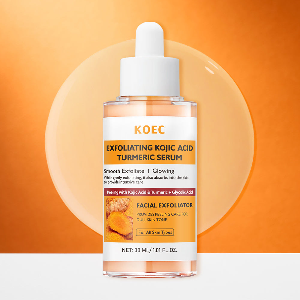Exfoliating Kojic Acid Turmeric Serum – KOEC Beauty