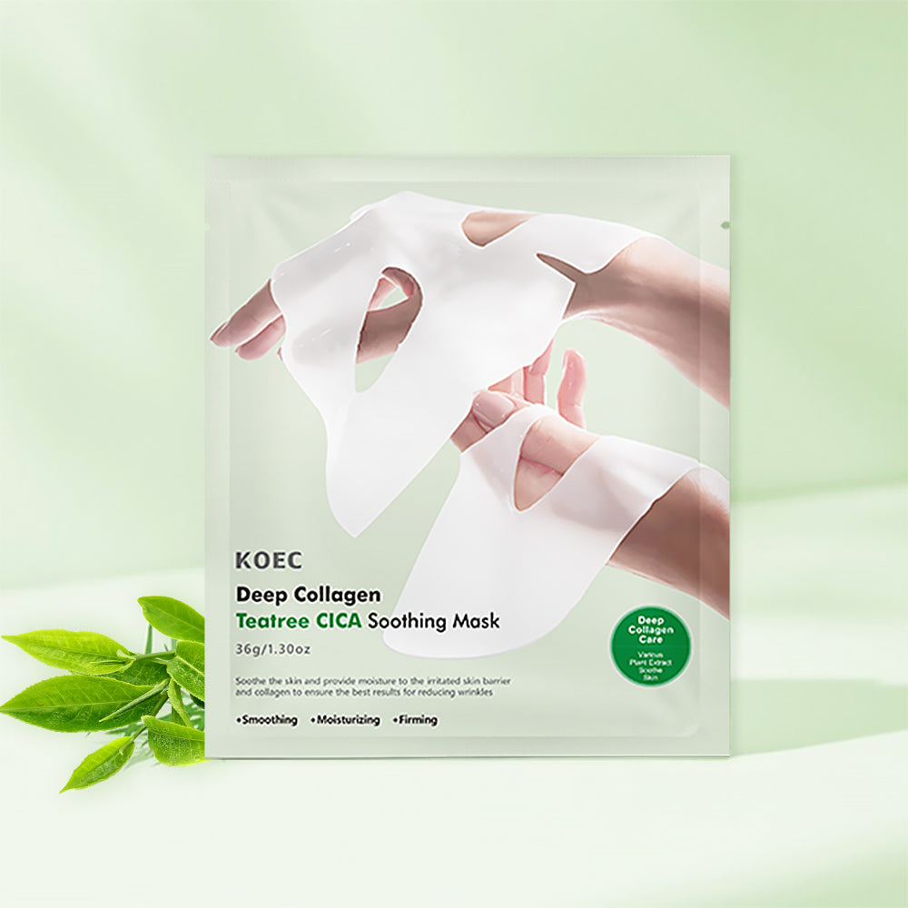 KOEC Deep Collagen Teatree CICA Soothing Mask – KOEC Beauty
