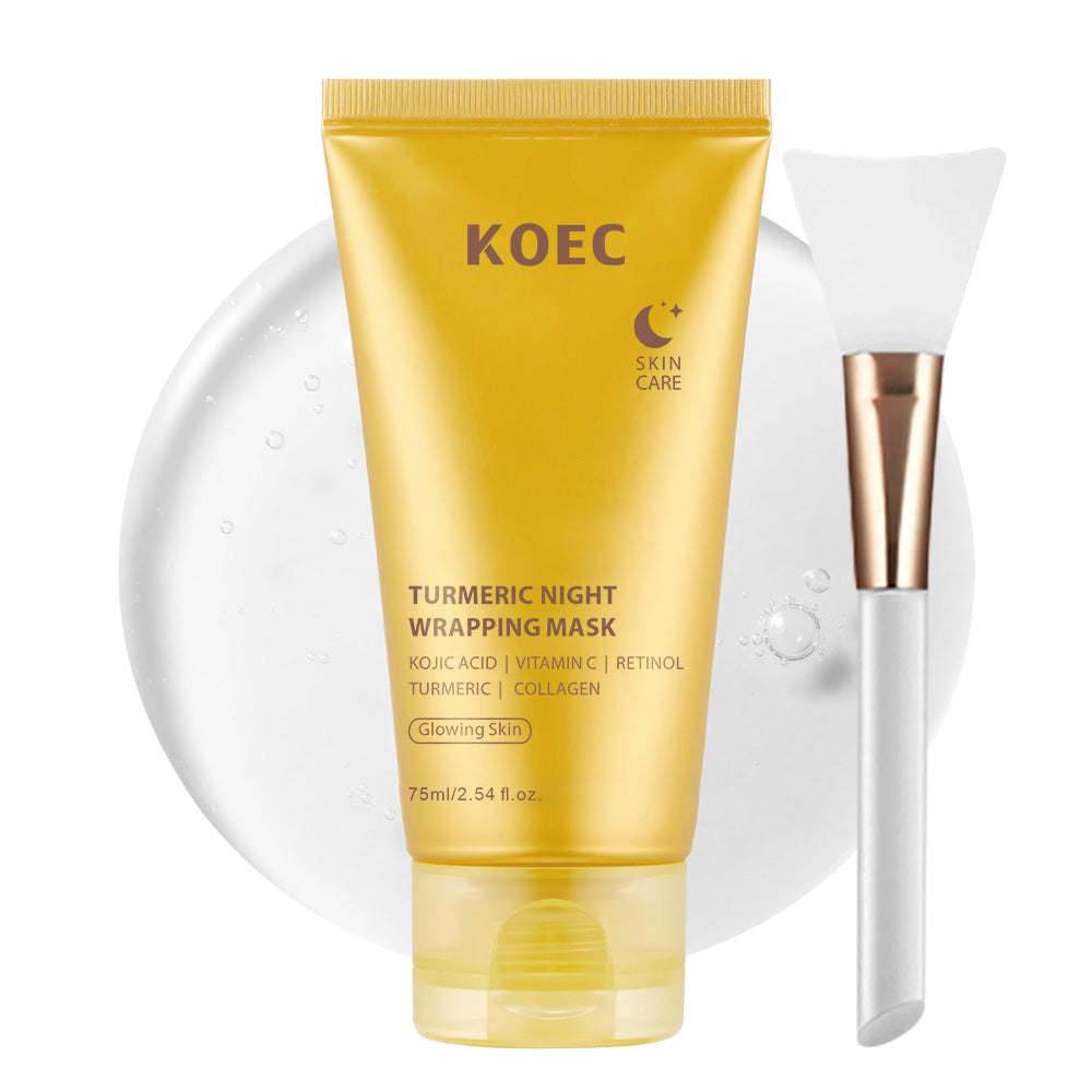TURMERIC NIGHT WRAPPING MASK – KOEC Beauty