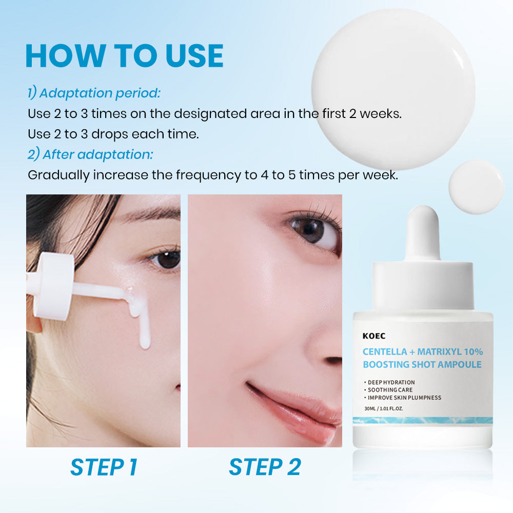 Centella+Matrixyl 10% Boosting Shot Ampoule – KOEC Beauty